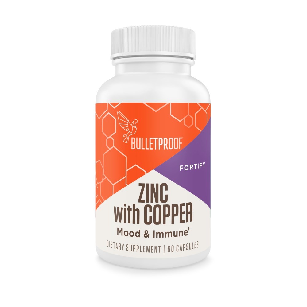 Bulletproof Supplements Zinc with Copper - 60 Ct – Longer Life